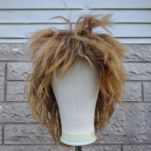 Amazon | Hair | 22 Deluxe Punk Rocker Brown Blonde Wig | Poshmark